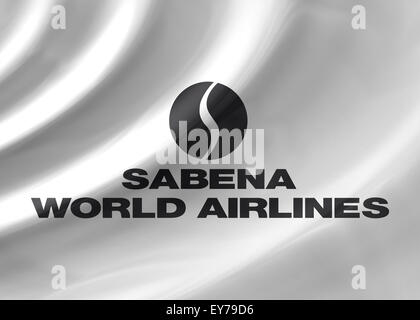 Sabena Airlines logo icon flag emblem sign Stock Photo - Alamy
