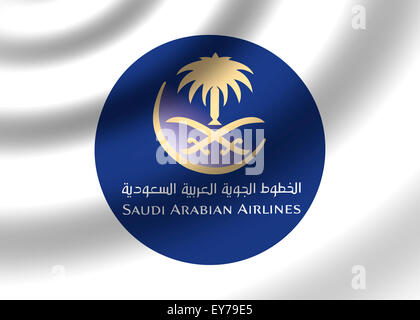 Saudi Arabian Airlines logo Stock Photo - Alamy