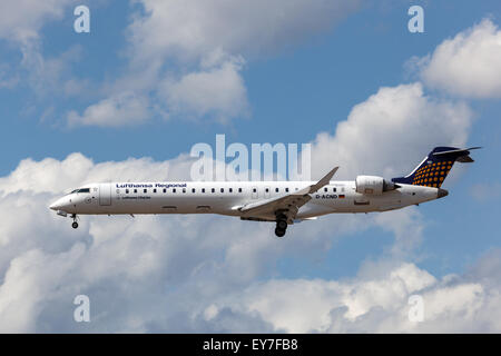 Lufthansa Regional Bombardier CRJ900 NextGen, Germany Stock Photo - Alamy