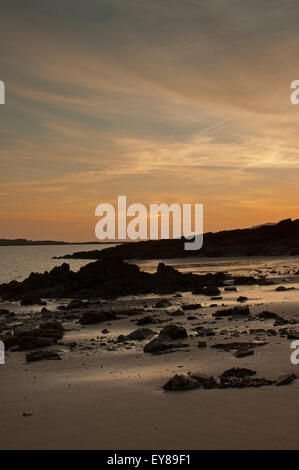 Dusk over Wigtown Bay from Carrick Stock Photo - Alamy