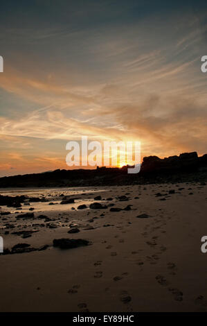 Dusk over Wigtown Bay from Carrick Stock Photo - Alamy