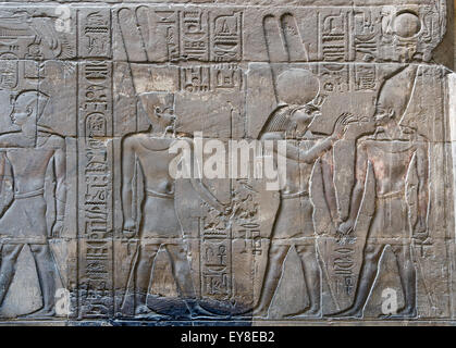 Alexander the Great as Pharaoh, pylon of the Temple of Khnum (late 4th ...