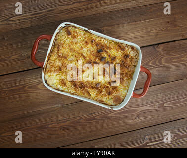 Mormon Funeral Potatoes - traditional potato hotdish, or casserole, un ...