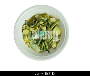 Utan Vegetables - vegetable soupy dish of the Philippines Stock Photo ...