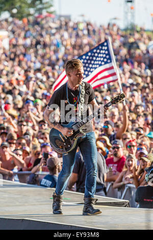 Brooklyn, Michigan, USA. 20th July, 2015. THOMAS RHETT performs at the ...