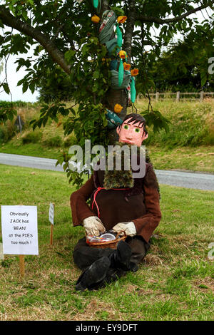 Muston scarecrow festival 2015 Stock Photo - Alamy