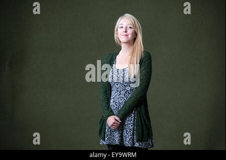 Journalist Holly Baxter appearing at the Edinburgh International Book ...