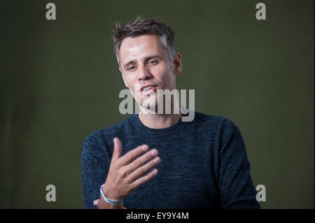 Broadcaster Richard Bacon appearing at the Edinburgh International Book ...