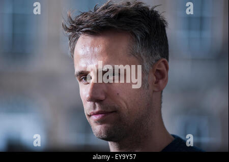 Broadcaster Richard Bacon appearing at the Edinburgh International Book ...