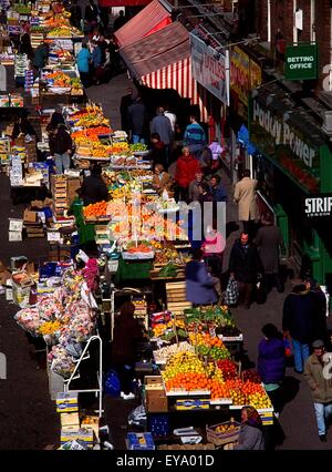 Moore Street Market, Dublin, Co Dublin, Ireland Stock Photo - Alamy