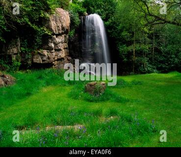 Waterfall, Kilfane Glen, Co Kilkenny, Ireland Stock Photo - Alamy