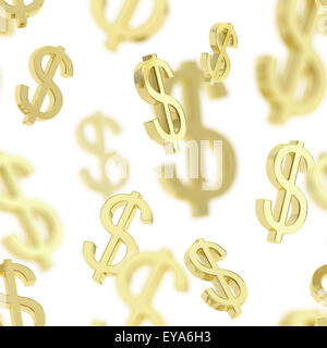 Seamless background made of dollar signs Stock Photo - Alamy