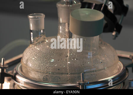 Upper part of laboratory reactor Stock Photo - Alamy