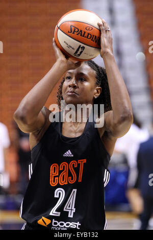 July 25, 2015; Uncasville, CT, USA; NBA Commissioner Adam Silver during ...
