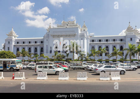 Yangon City Hall, Yangon, Myanmar Stock Photo - Alamy