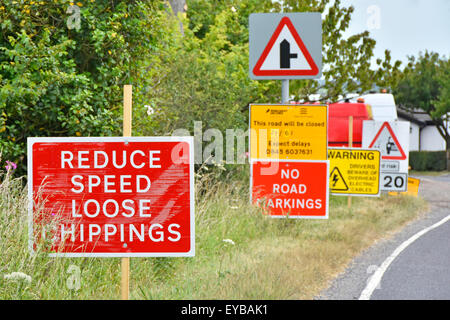 Road signs, UK Stock Photo - Alamy