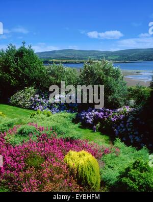 Kilcrohane, Co Cork, Ireland; View From Garden To Dunmanus Bay Stock ...