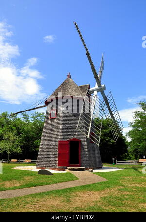 Eastham, Massachusetts: 1680 shingled Eastham Windmill, the oldest on ...