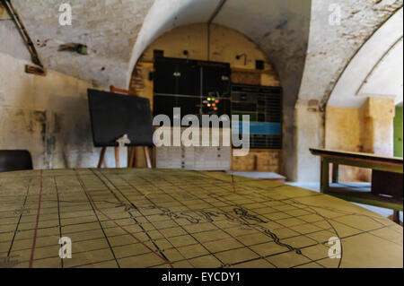 Fort Landguard, operations room Stock Photo - Alamy