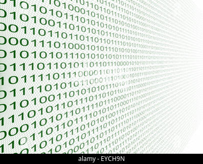 Binary Code backgrounds, a sequence of zero and one number on a green background. Numbers of the ...