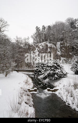 River Pradnik in Ojcowski National Park (Poland Stock Photo - Alamy
