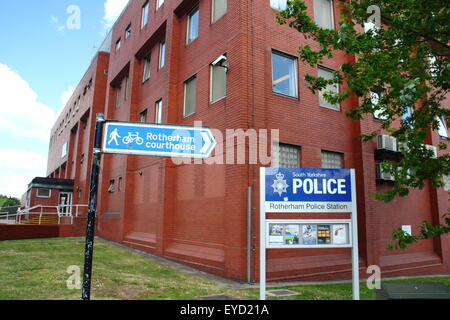Rotherham police statiion, Main Street, Rotherham, South Yorkshire ...