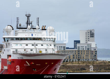 The Fugro Symphony one of Fugro Subsea Services vessels, a purpose ...