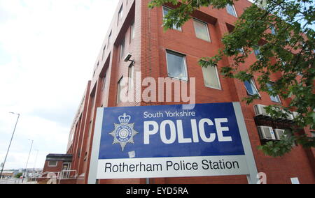 Rotherham police station, Main Street, South yorkshire, England UK ...