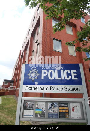 Rotherham police station, Main Street, South yorkshire, England UK ...