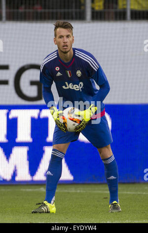 St. Gallen, Switzerland. 25th July, 2015. Andres Tello (Juventus ...