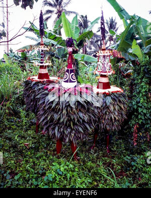 Traditional Duk Duks; East New Britain, Papua New Guinea Stock Photo ...