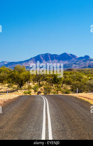 Mt Zeil and surrounding land near Glen Helen in Northern Territory ...