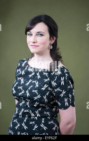 Michelle Harrison, author, at the Edinburgh International Book Festival ...