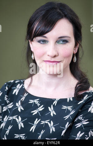 Michelle Harrison, author, at the Edinburgh International Book Festival ...