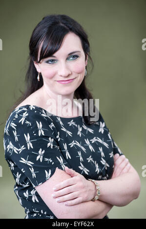 Michelle Harrison, author, at the Edinburgh International Book Festival ...