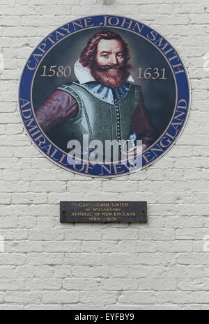 Captain Smith, founder of Jamestown Stock Photo - Alamy