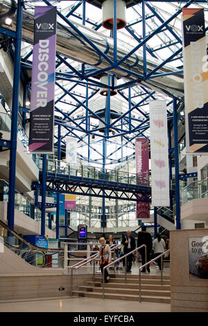 Inside view of the ICC or International Convention Centre, Birmingham ...