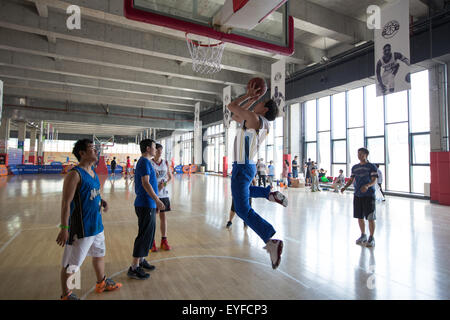 Hi-Park basketball courts at Wukesong Arena, in Beijing, China Stock ...