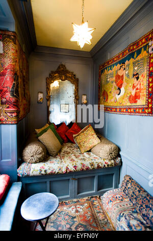 Interior of Blacks private members club, Dean Street, Soho; London ...