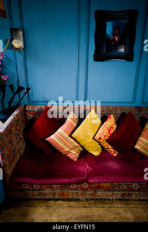 Interior of Blacks private members club, Dean Street, Soho; London ...