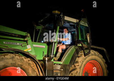 Italy, Cuggiono, Andrea Tenconi farmer Stock Photo - Alamy