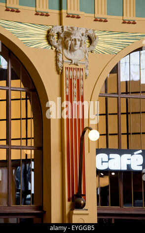 Renovated Fanta Cafe (pictured July 29) at the Prague main railway ...