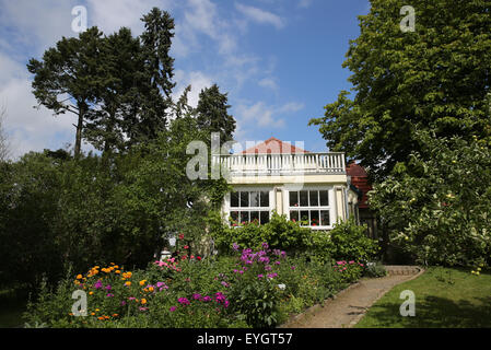 The Hans-Fallada-Museum in Carwitz, Germany. The building was from 1933 ...