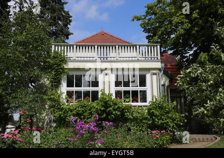 The Hans-Fallada-Museum in Carwitz, Germany. The building was from 1933 ...