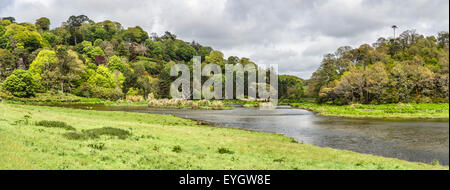 Caerhays Castle or Carhayes Castle, a semi-castellated manor house near ...