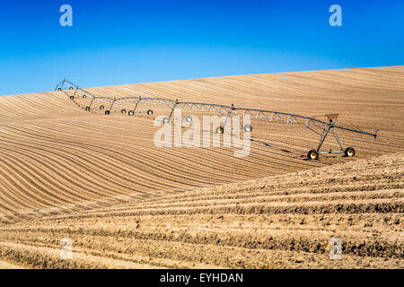 Field irrigation equipment in eastern Idaho, USA Stock Photo - Alamy