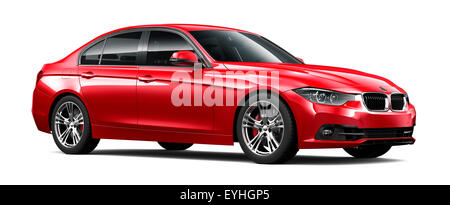 Modern compact car Stock Photo - Alamy