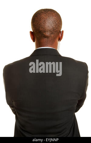 African bodyguard from personal security with radio set Stock Photo ...