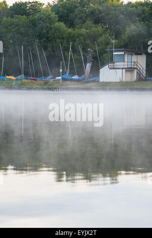 Calf Heath reservoir at Dawn cannock uk Stock Photo - Alamy