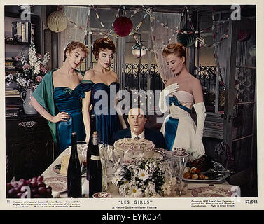 Les Girls - Movie Poster Stock Photo - Alamy